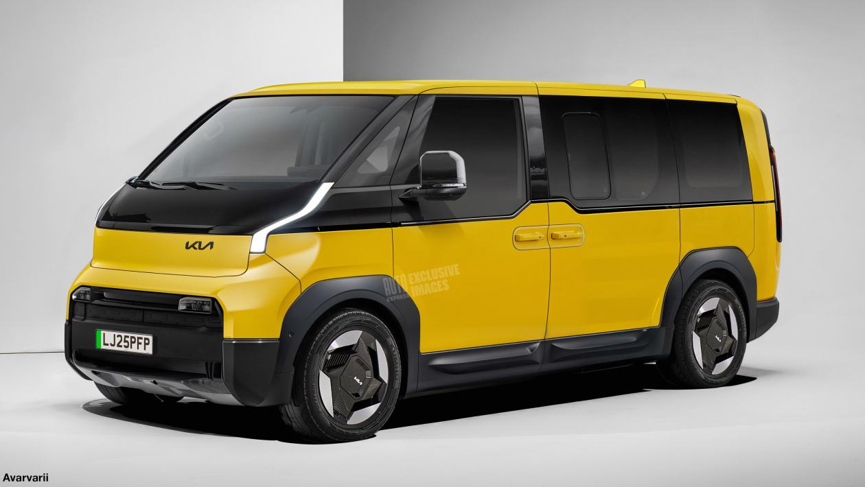 Bold new Kia PV5 MPV to rival Volkswagen ID.Buzz and target Uber drivers | Auto Express